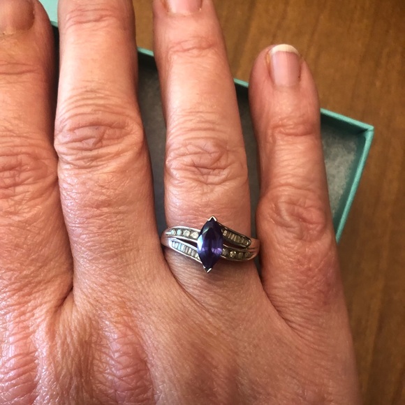 Jewelry | Alexandrite And Beget Diamond Ring | Poshmark
